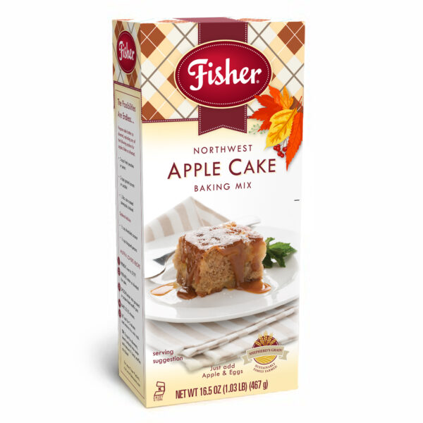 Fisher Northwest Apple Cake Mix, 16.5 OZ - Welcome